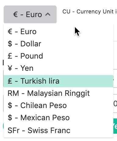 Using Cost feature in the Platform – Spacewell Energy Help Centre