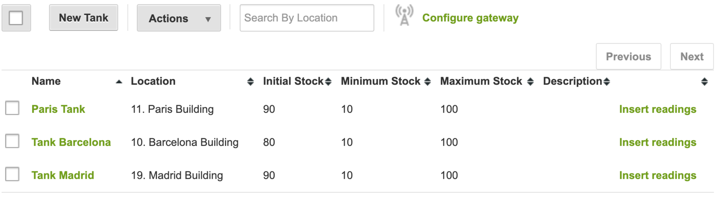 List of platform functionalities – Spacewell Energy Help Centre