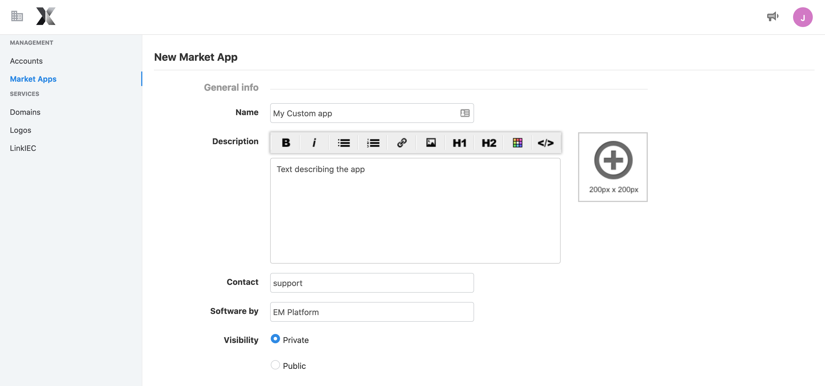 Registering a Market App – Spacewell Energy Help Centre