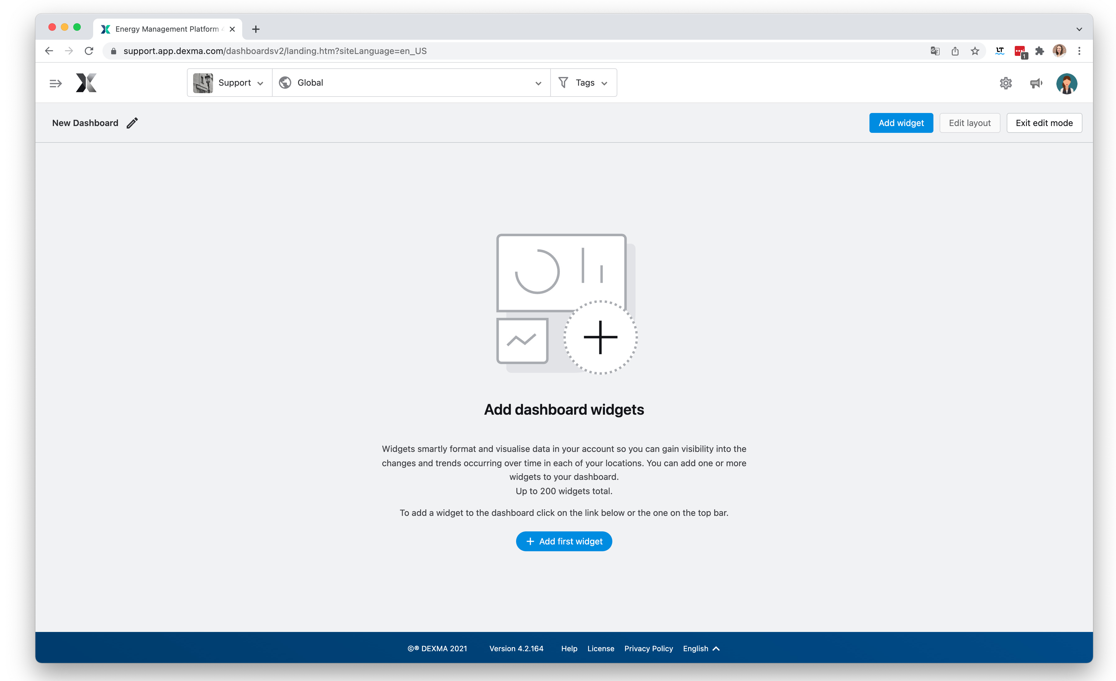 Introduction to Dashboards – Spacewell Energy Help Centre